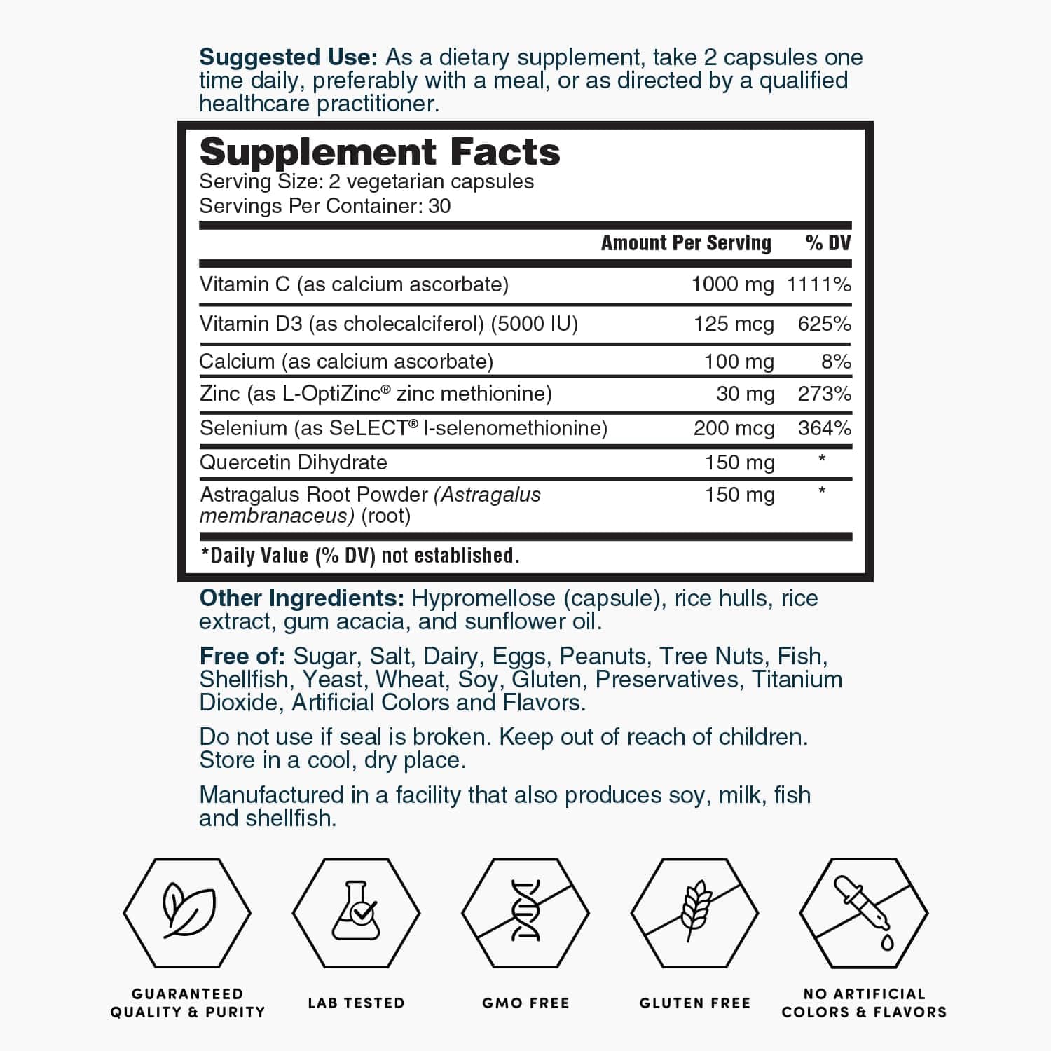 Nature's Lab Gold antioxidant benefits