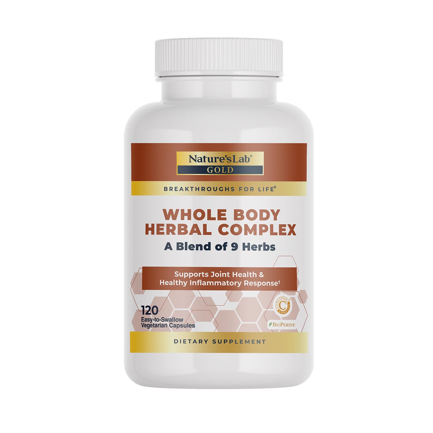 Nature's Lab Gold turmeric capsules