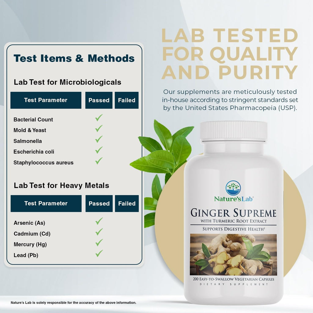 Nature's Lab herbal ginger formula