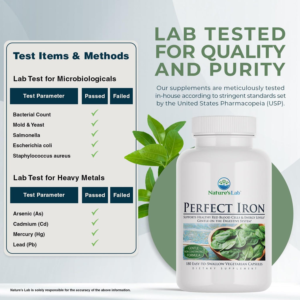 Nature's Lab iron support for healthy blood
