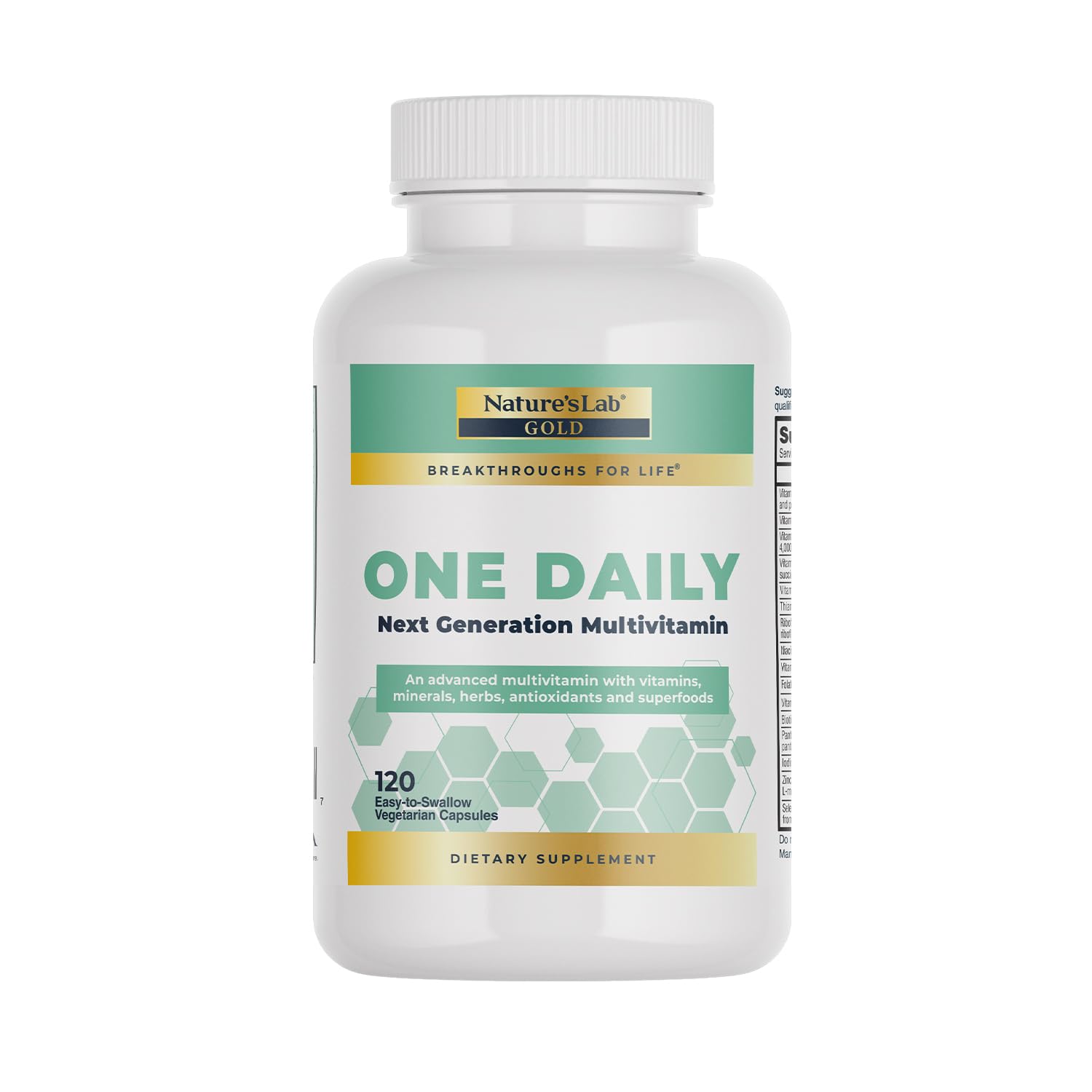 Nature's Lab multivitamins for daily health