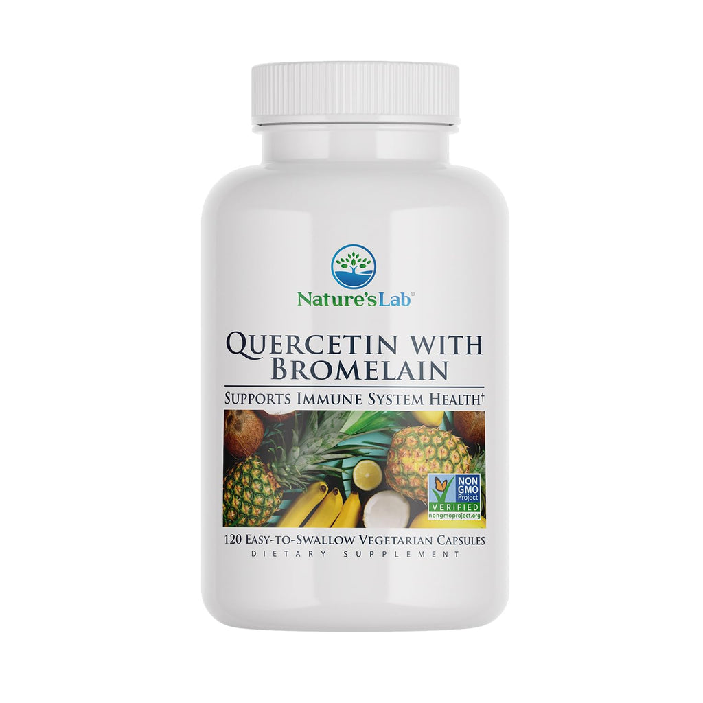 Nature's Lab Quercetin Bromelain capsules