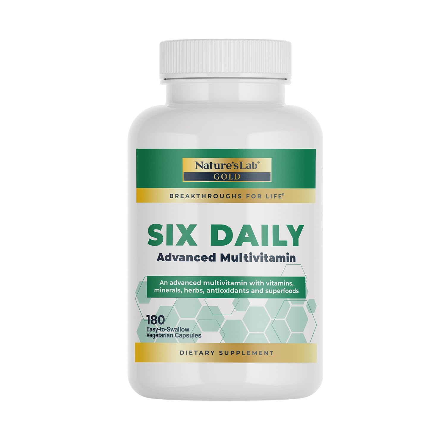 Nature's Lab Six multivitamin capsules