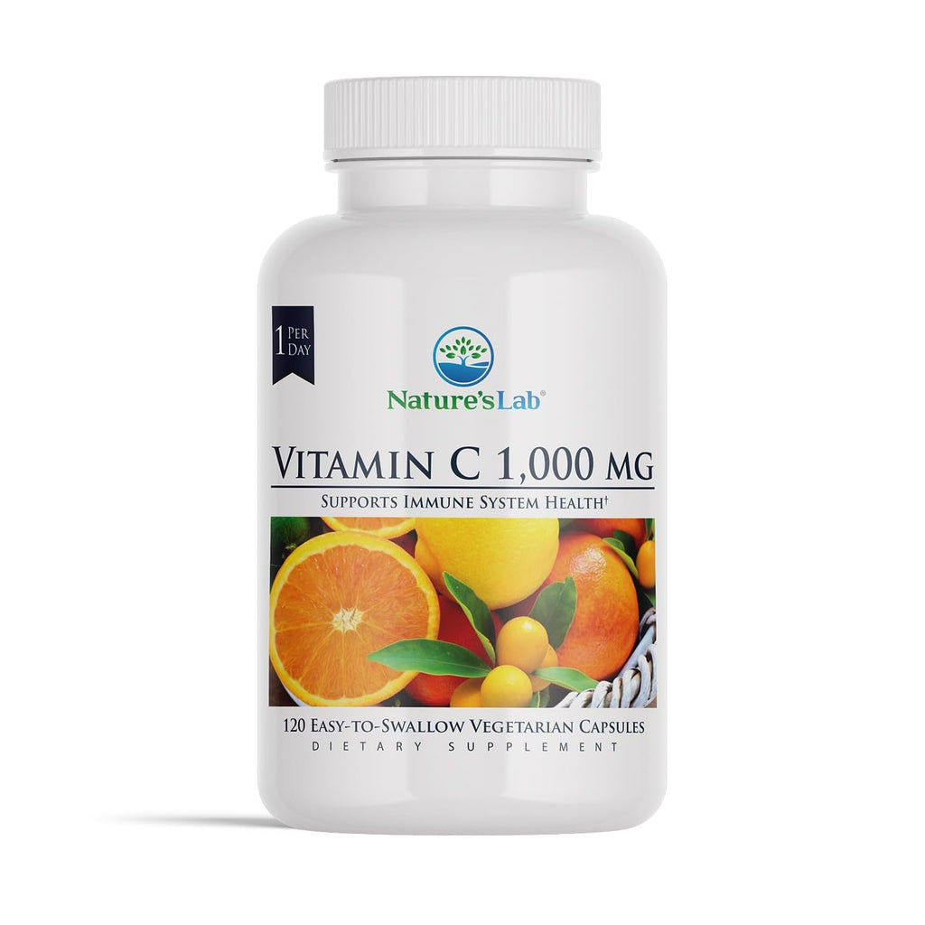 Nature's Lab Vitamin C capsules