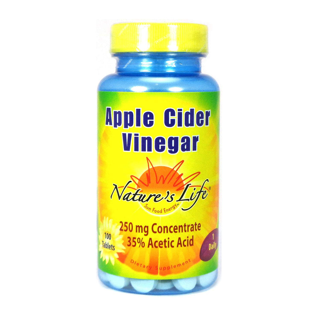 Nature's Life apple cider vinegar tablets for digestion
