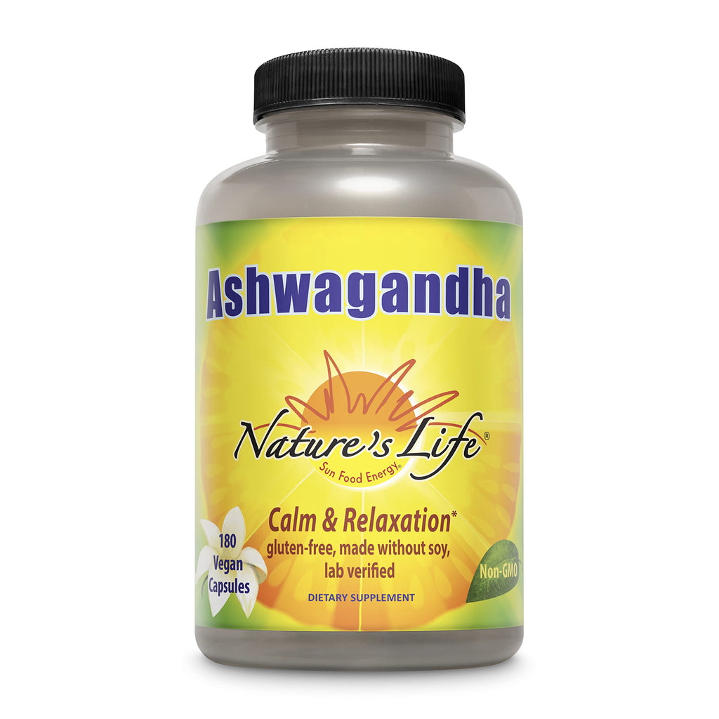 Nature's Life Ashwagandha for stress relief