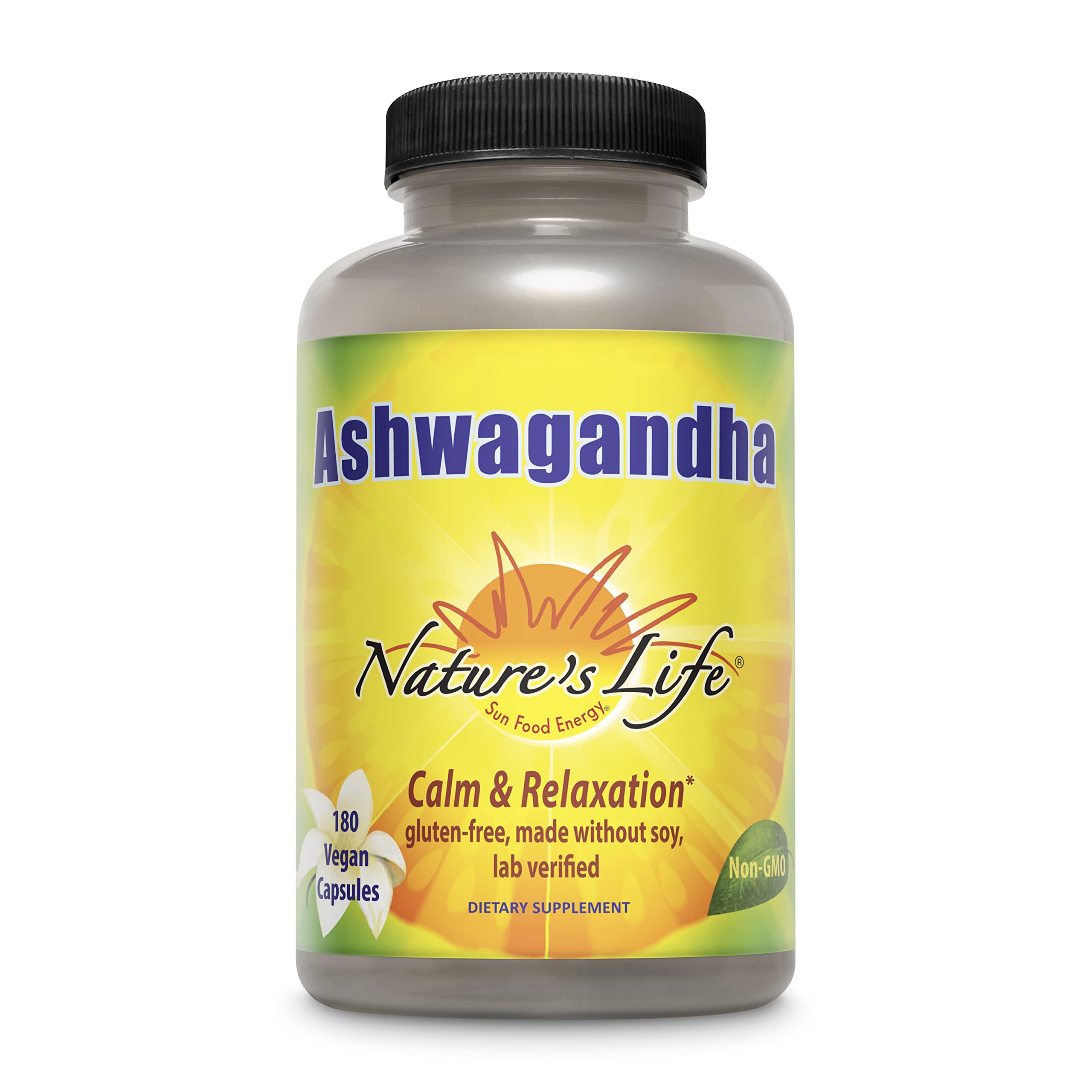 Nature's Life Ashwagandha for stress relief