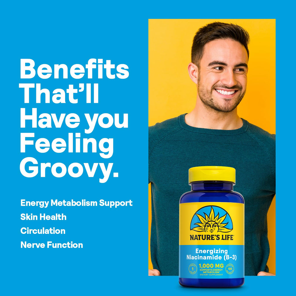 Nature's Life B3 supplement for energy