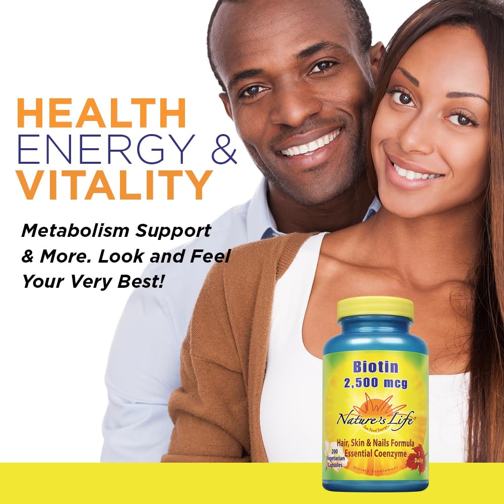 nature's life biotin for nails
