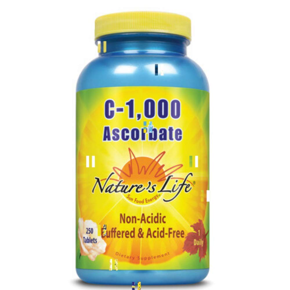 Nature's Life C-1000 vitamin C tablets