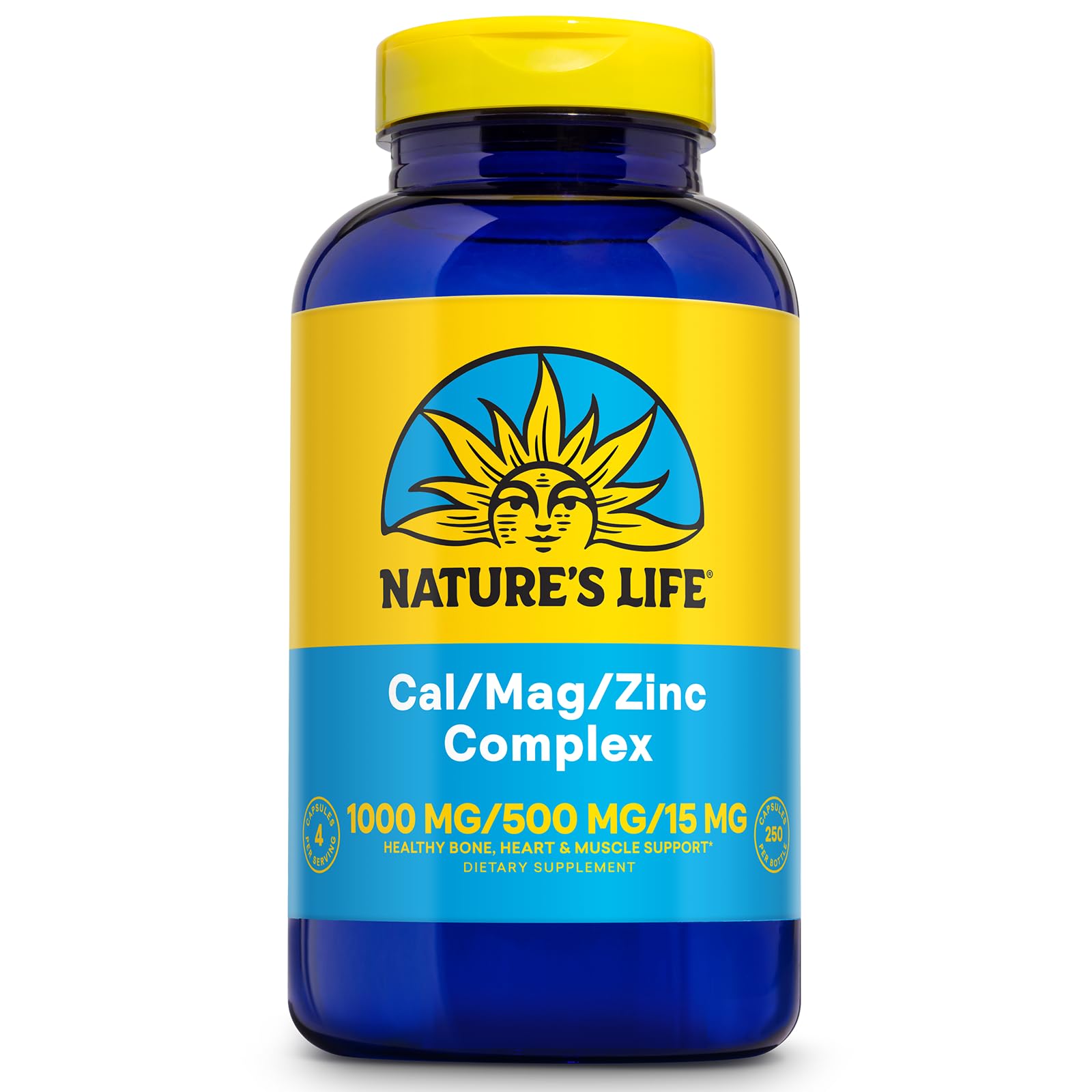 Nature's Life Cal Mag Zinc Complex capsules