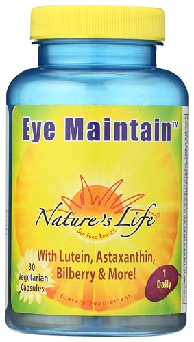 Nature's Life Eye Maintain green capsules