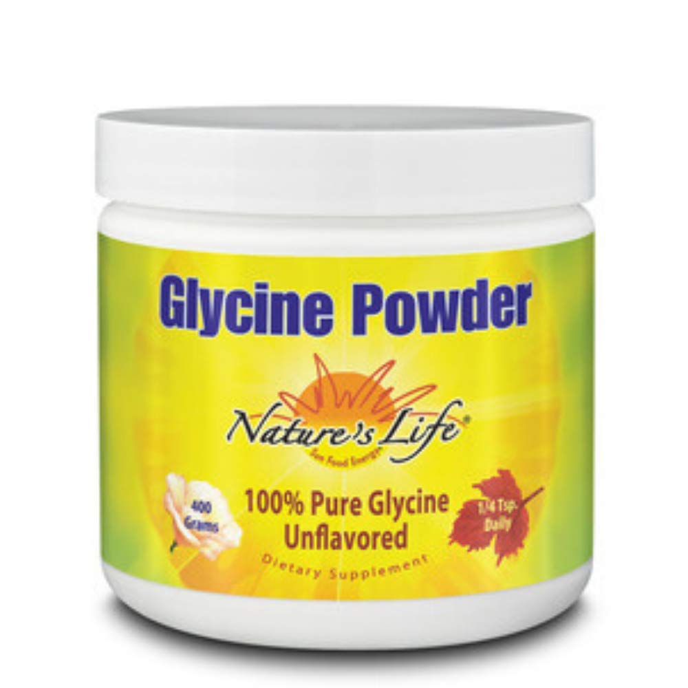 Nature's Life glycine powder supplement