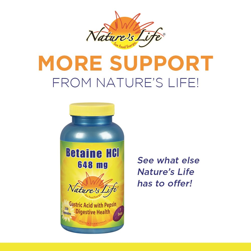Nature's Life herbal supplement