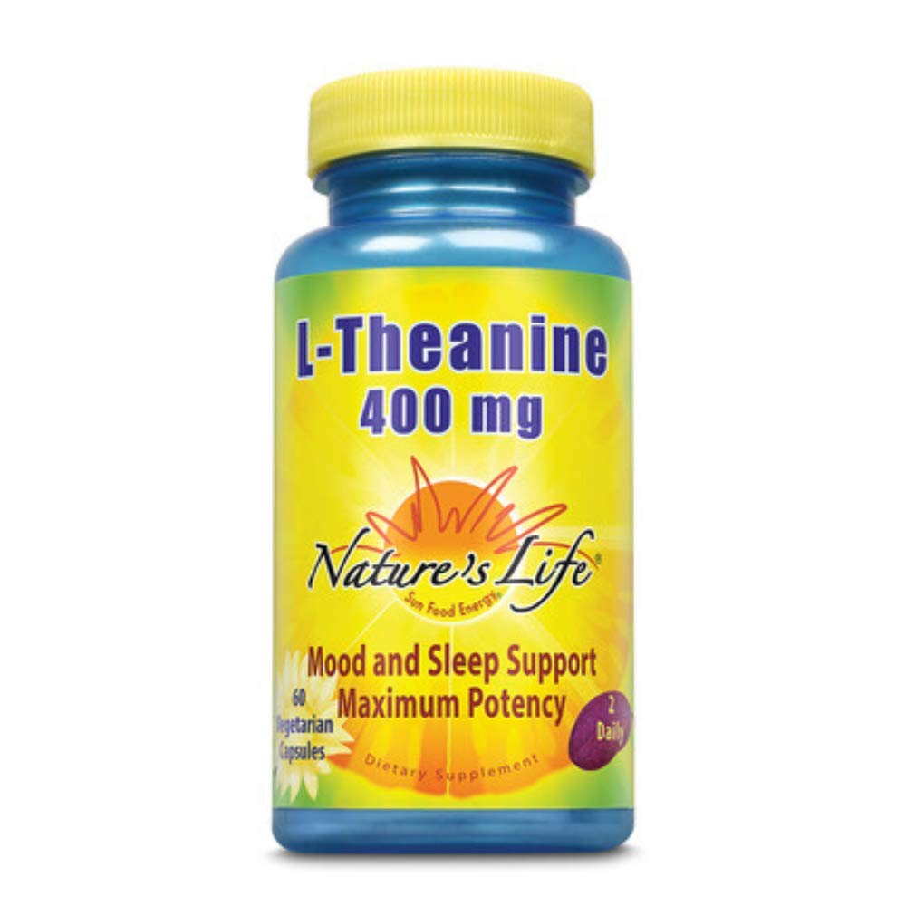 Nature's Life L-Theanine relaxation supplement