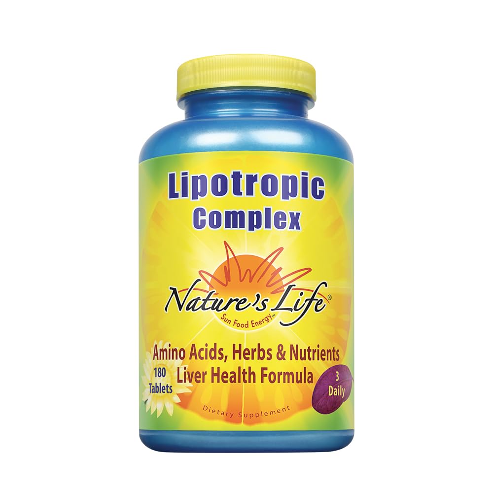 Nature's Life Lipotropic Complex tablets