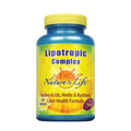Nature's Life lipotropic complex tablets