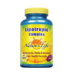 Nature's Life lipotropic complex tablets