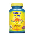 Nature's Life Lutein 20 mg capsules for eye health