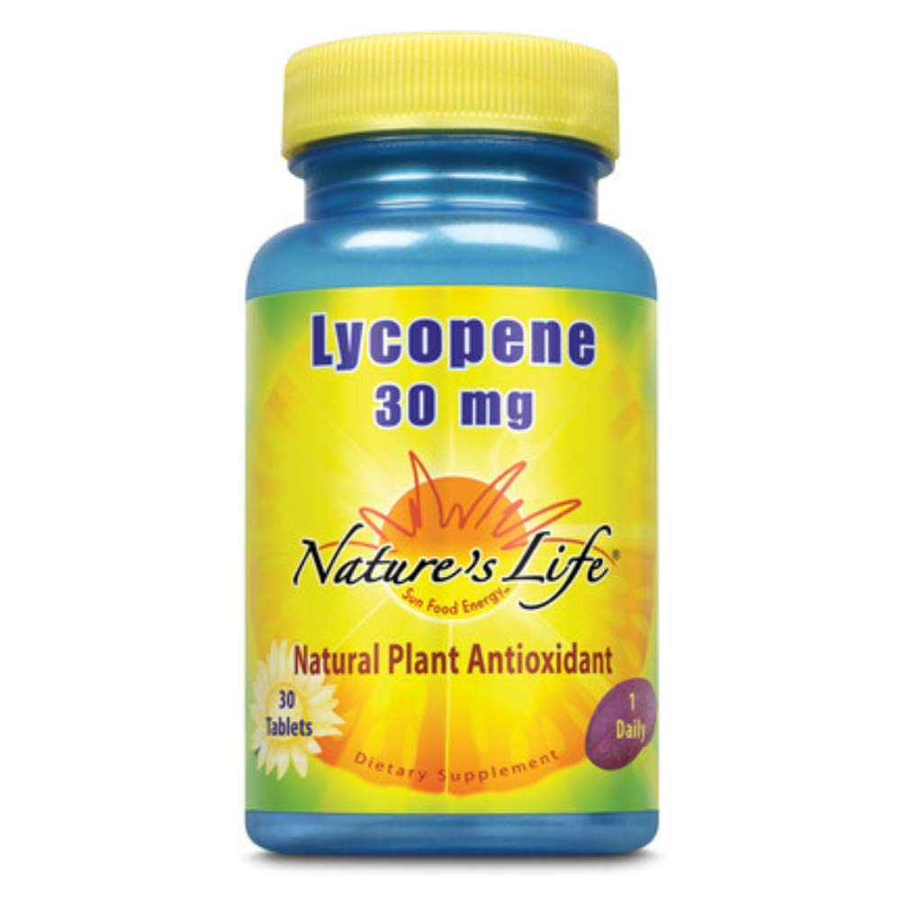 Nature's Life Lycopene antioxidant capsules