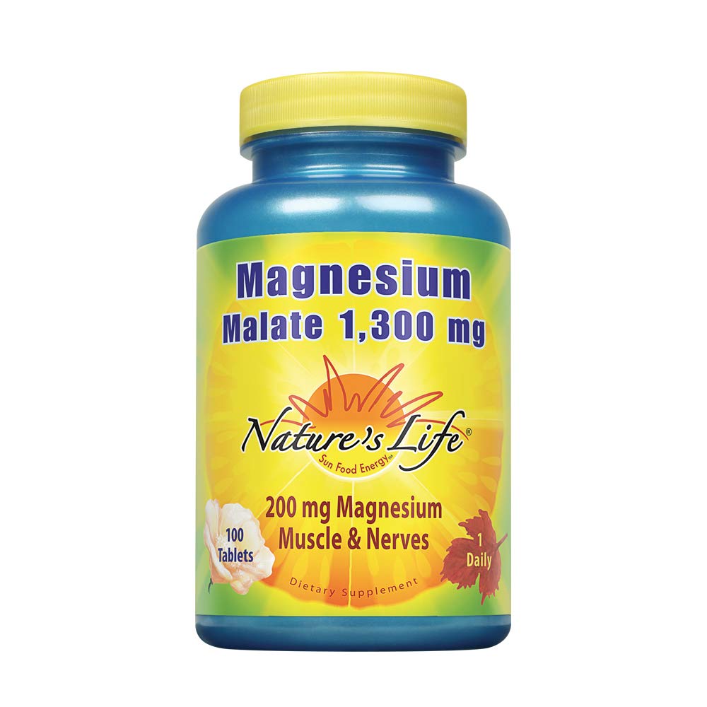 Nature's Life magnesium malate supplement