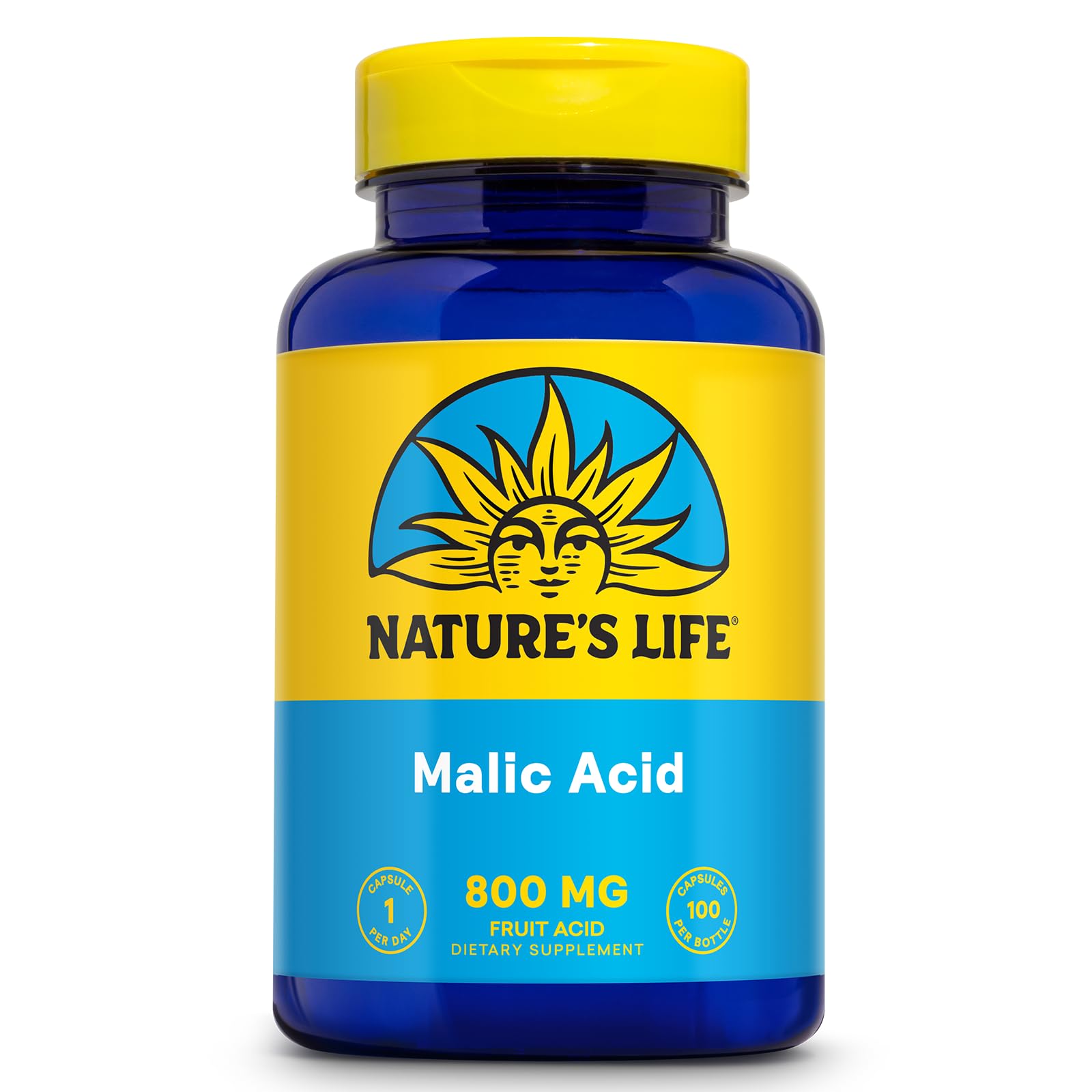 Nature's Life Malic Acid capsules