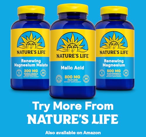 Nature's Life Malic Acid for vitality