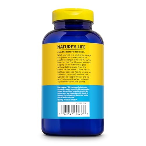 Nature's Life multiminerals support immune health