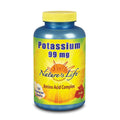 Nature's Life potassium supplement tablets