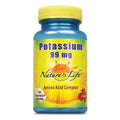 Nature's Life potassium supplement tablets