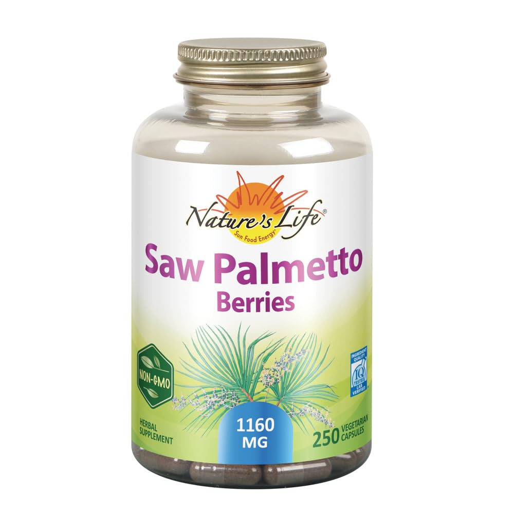 Nature's Life saw palmetto capsules