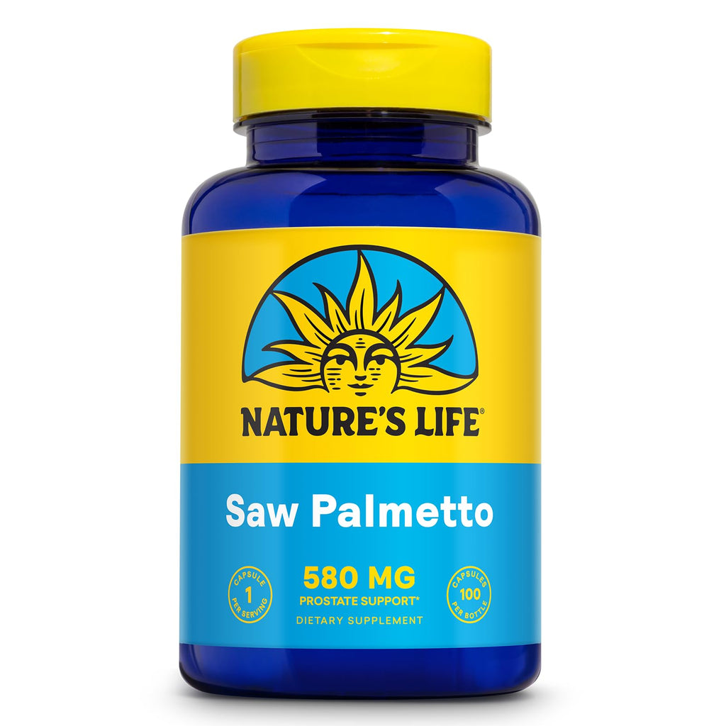 Nature's Life Saw Palmetto capsules