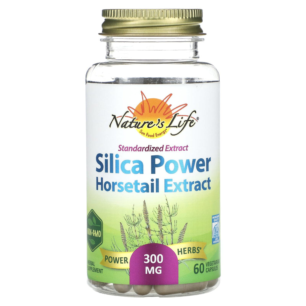 Nature's Life silica capsules for hair