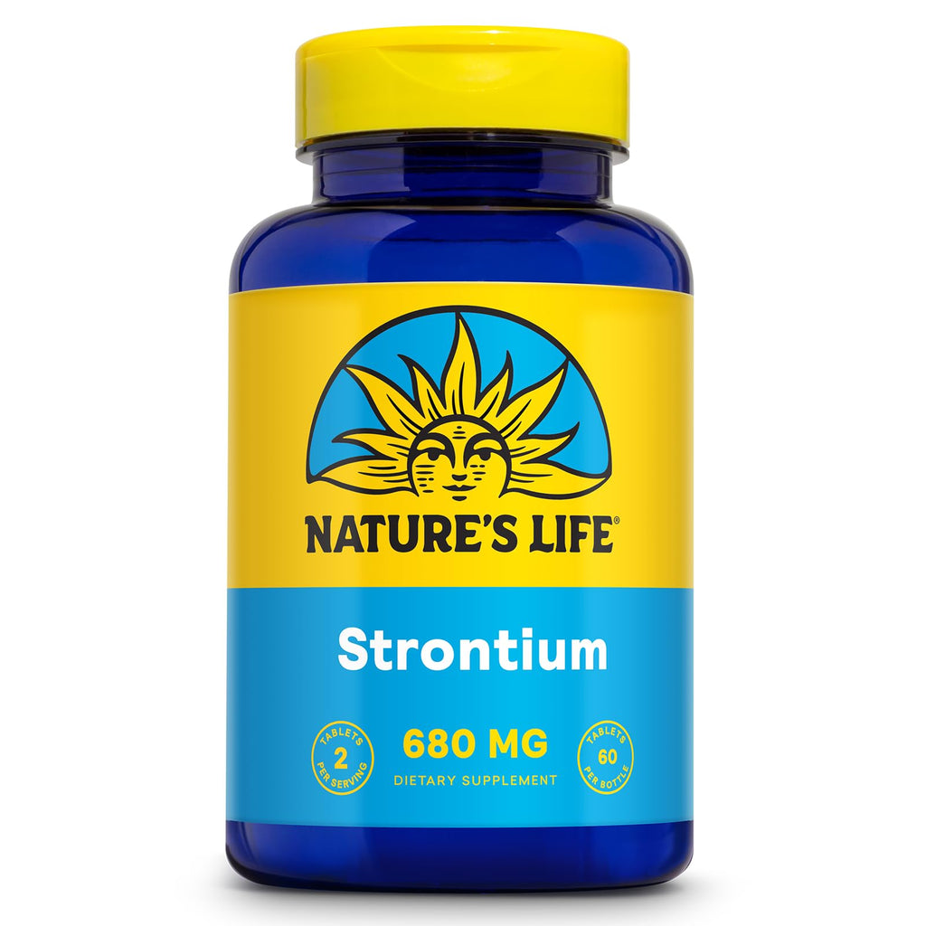 Nature's Life Strontium Citrate capsules