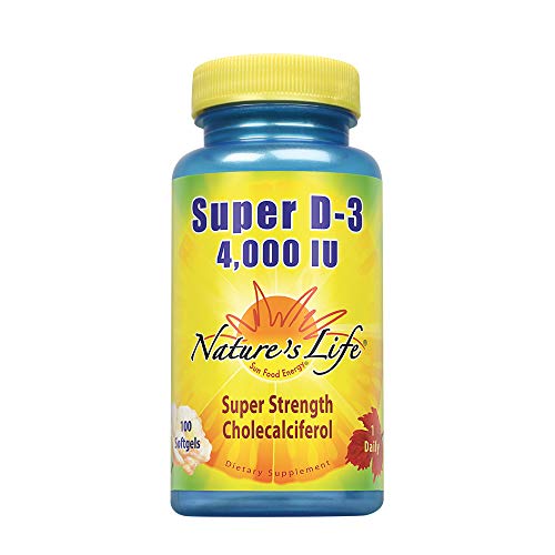 Nature's Life Super D-3 softgels