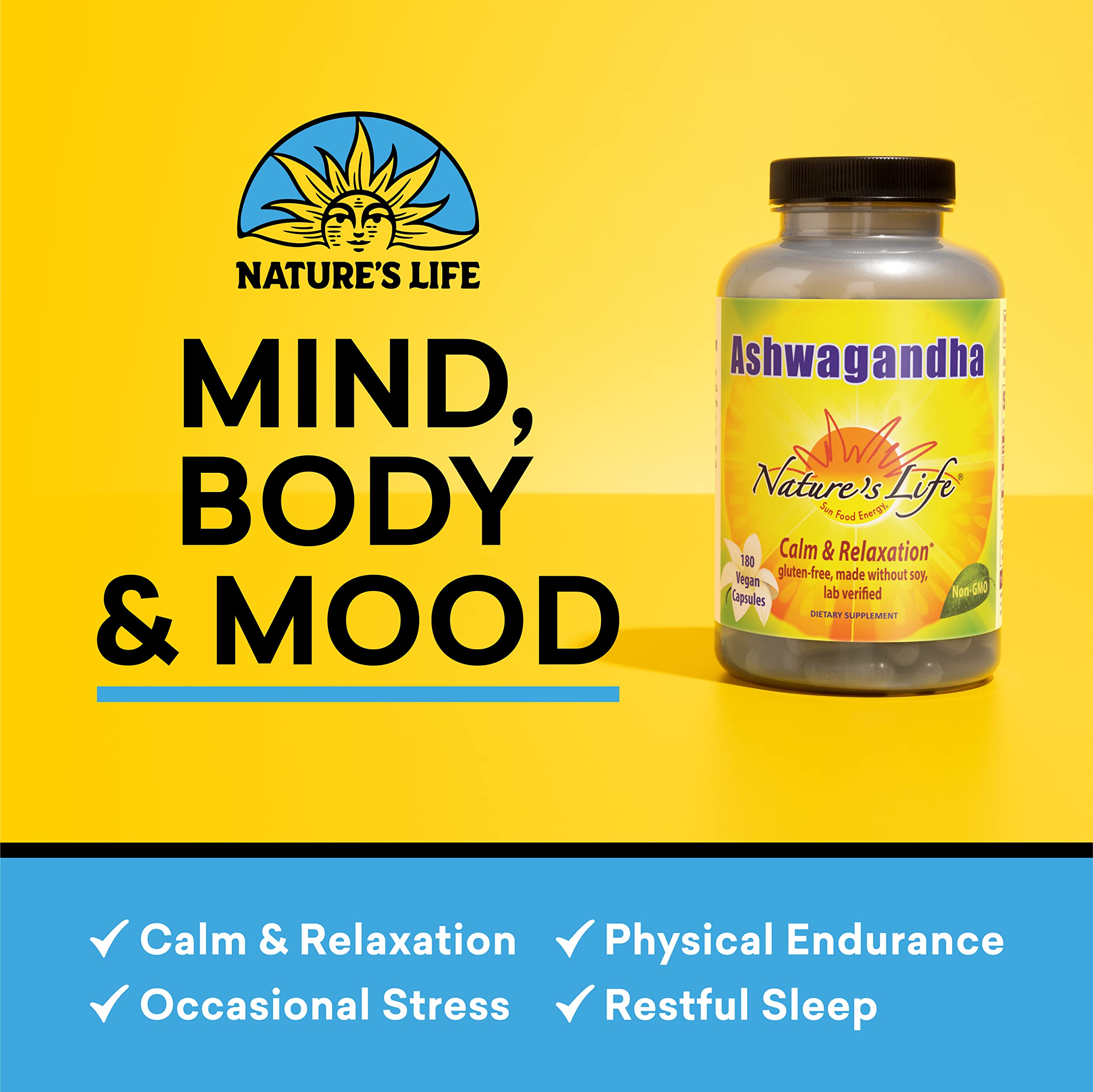Nature's Life vegan supplements for health