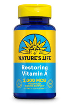Nature's Life Vitamin A capsules