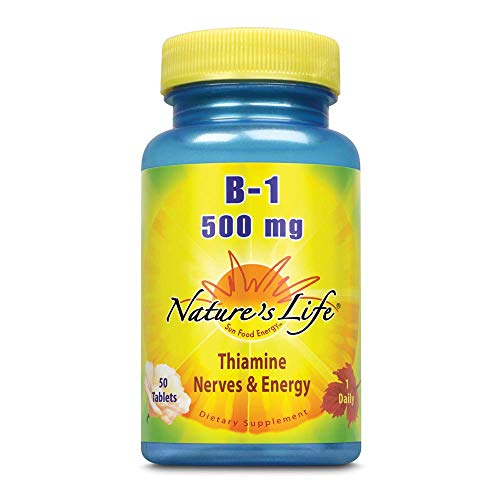 Nature's Life Vitamin B-1 supplement benefits