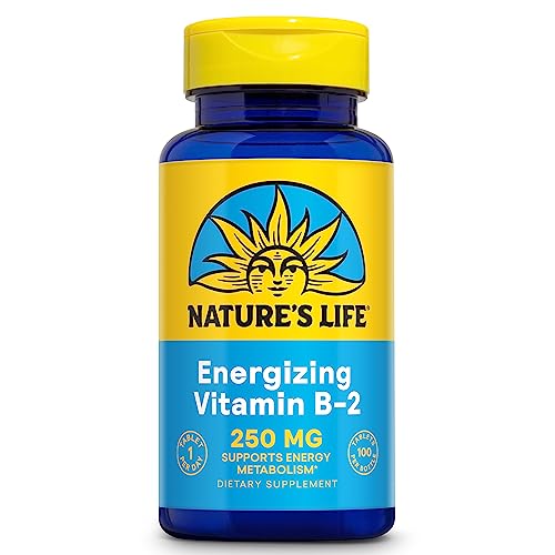 Nature's Life vitamin B-2 tablets