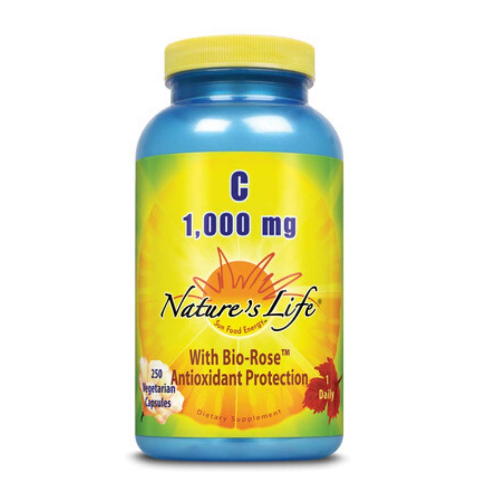 Nature's Life Vitamin C 1000 mg capsules