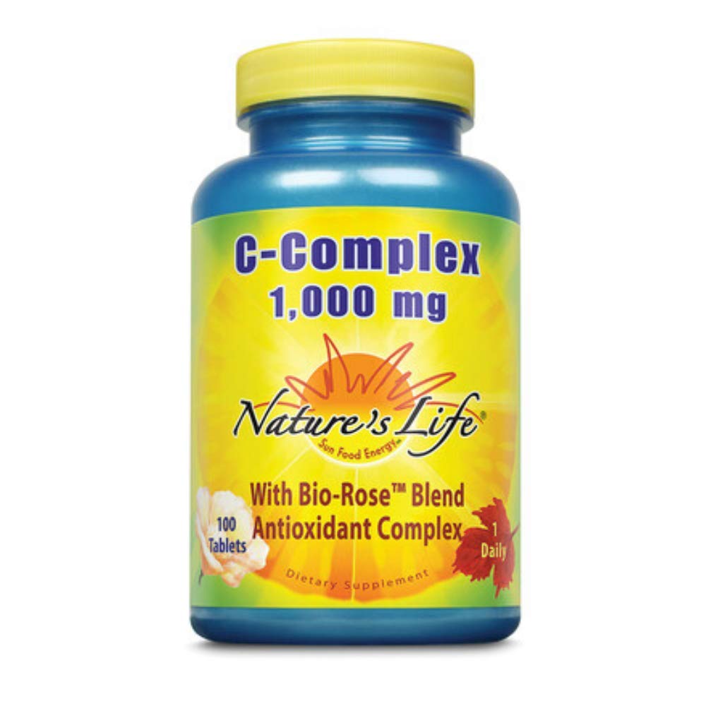 Nature's Life Vitamin C supplement tablets