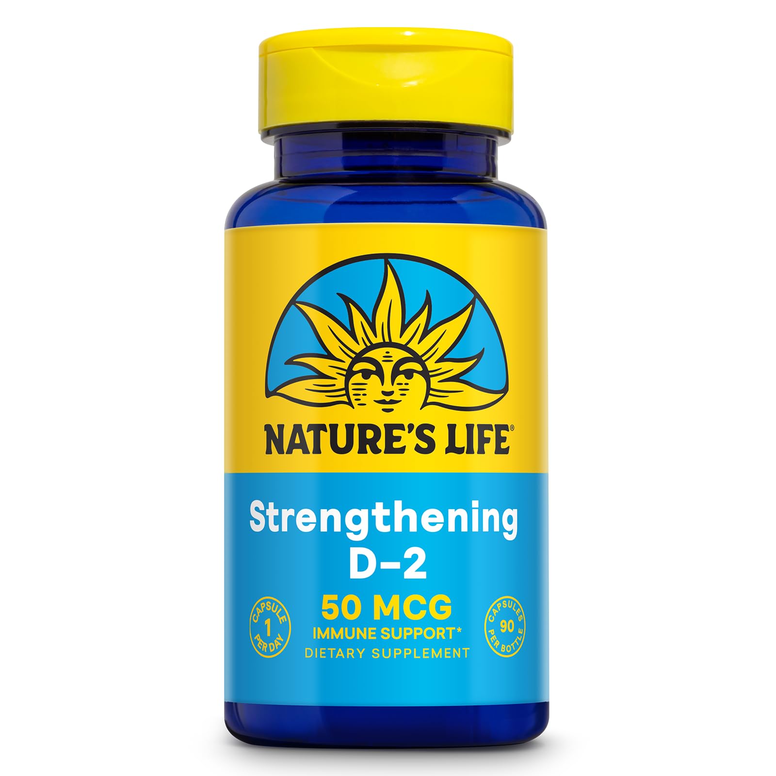Nature's Life Vitamin D2 capsules
