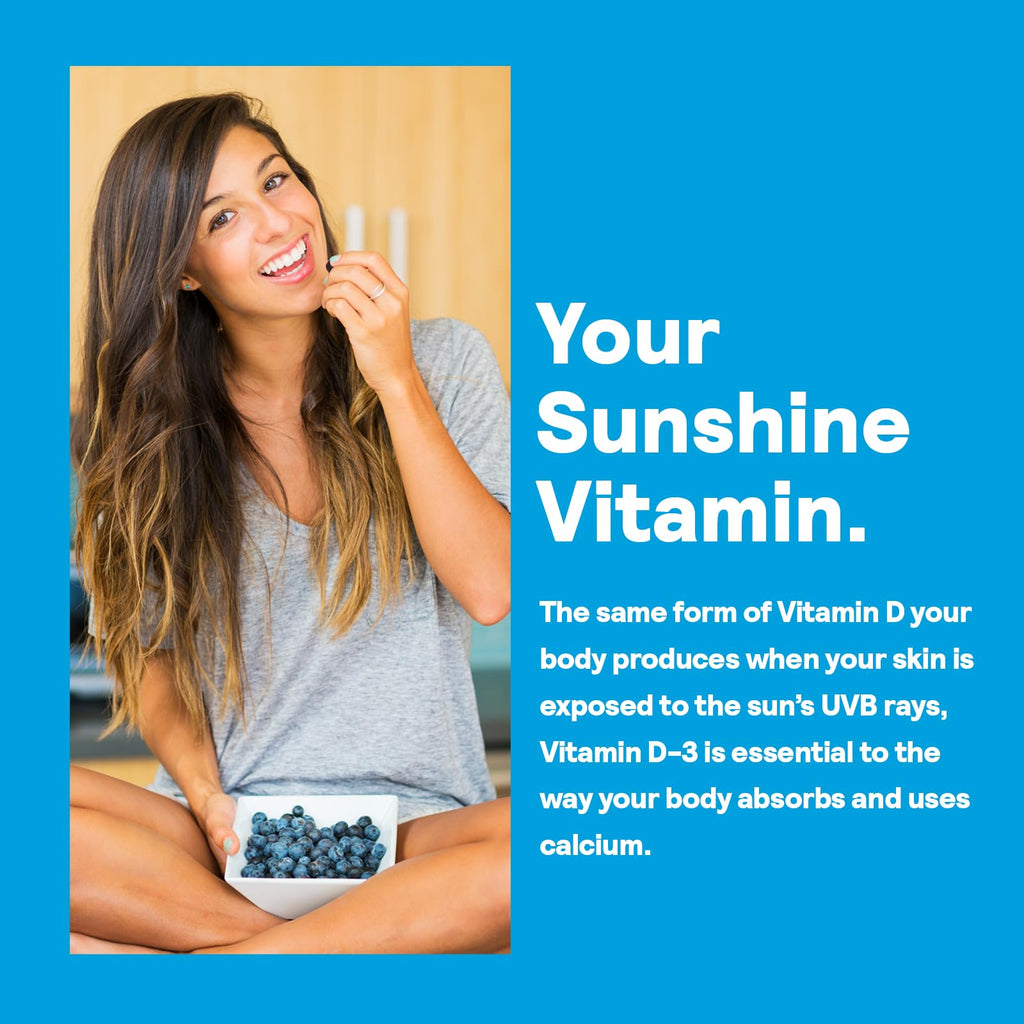 Nature's Life Vitamin D3 for energy
