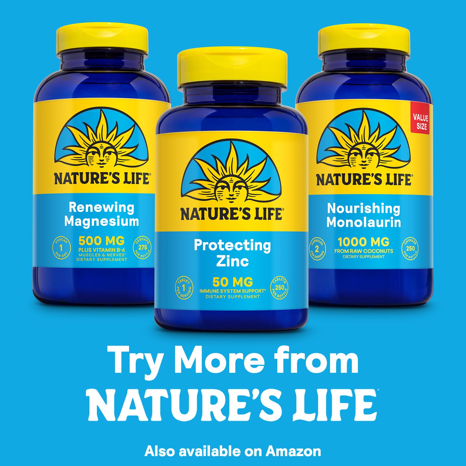 Nature's Life zinc for wellness