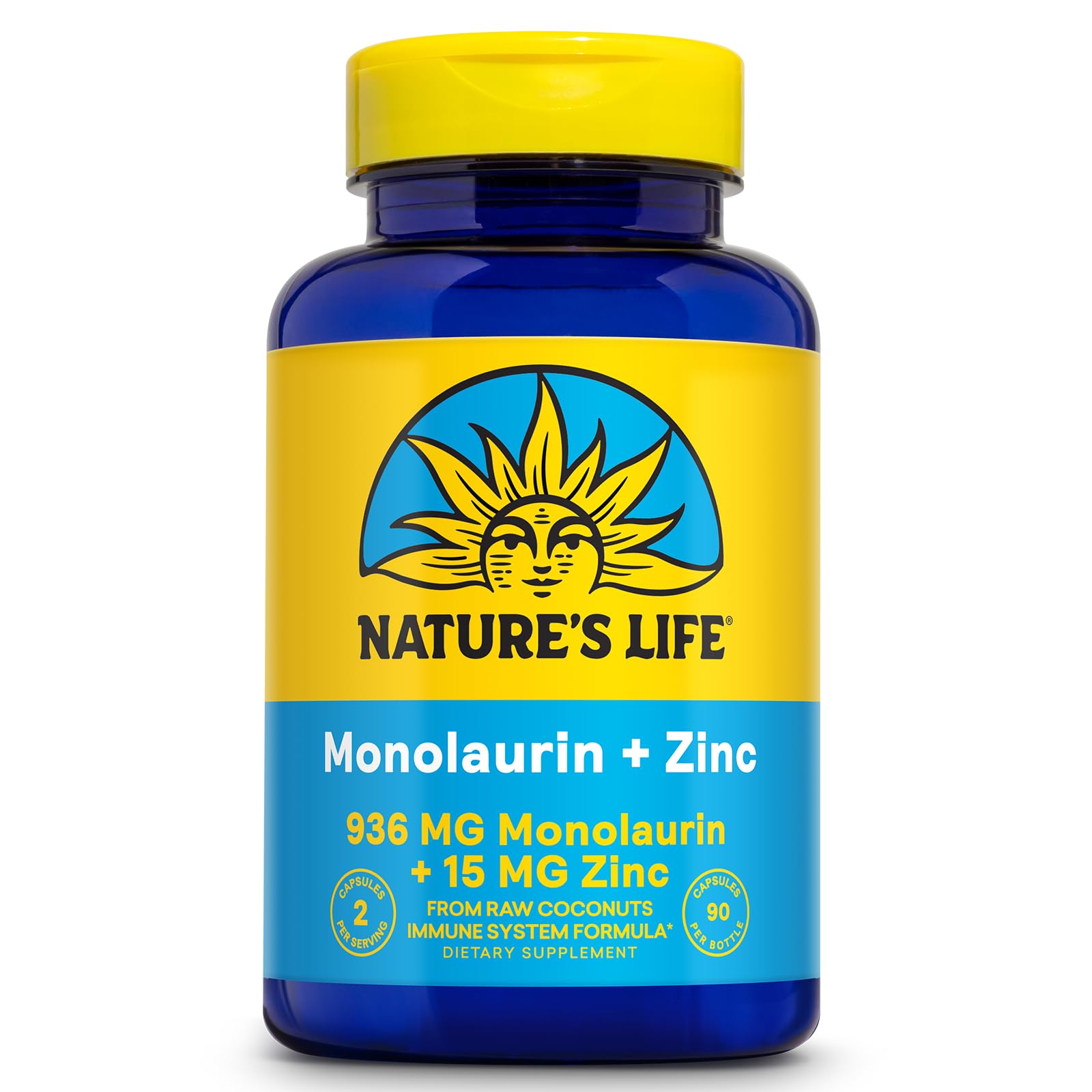 Nature's Life zinc supplement capsules