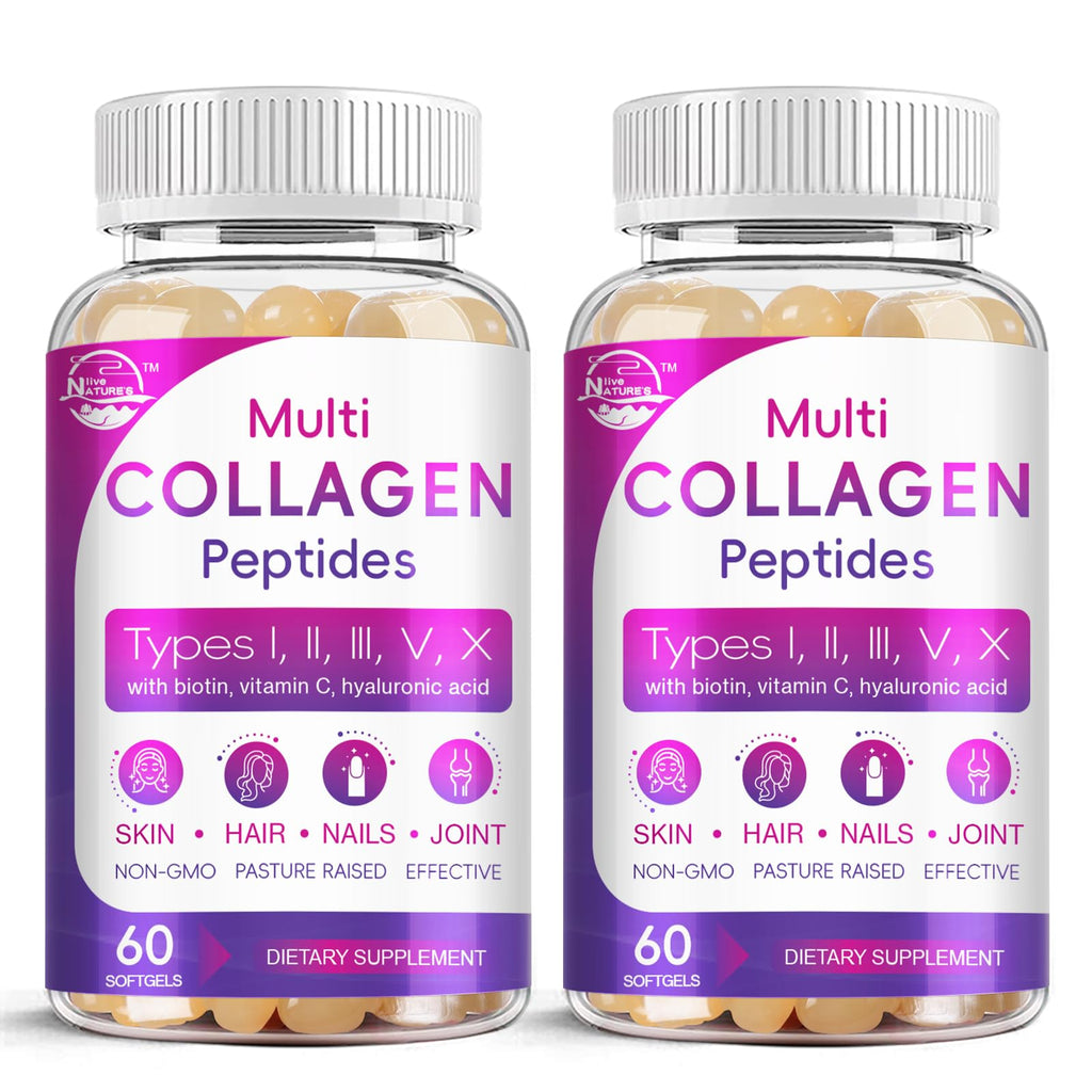 Nature's Live collagen softgels