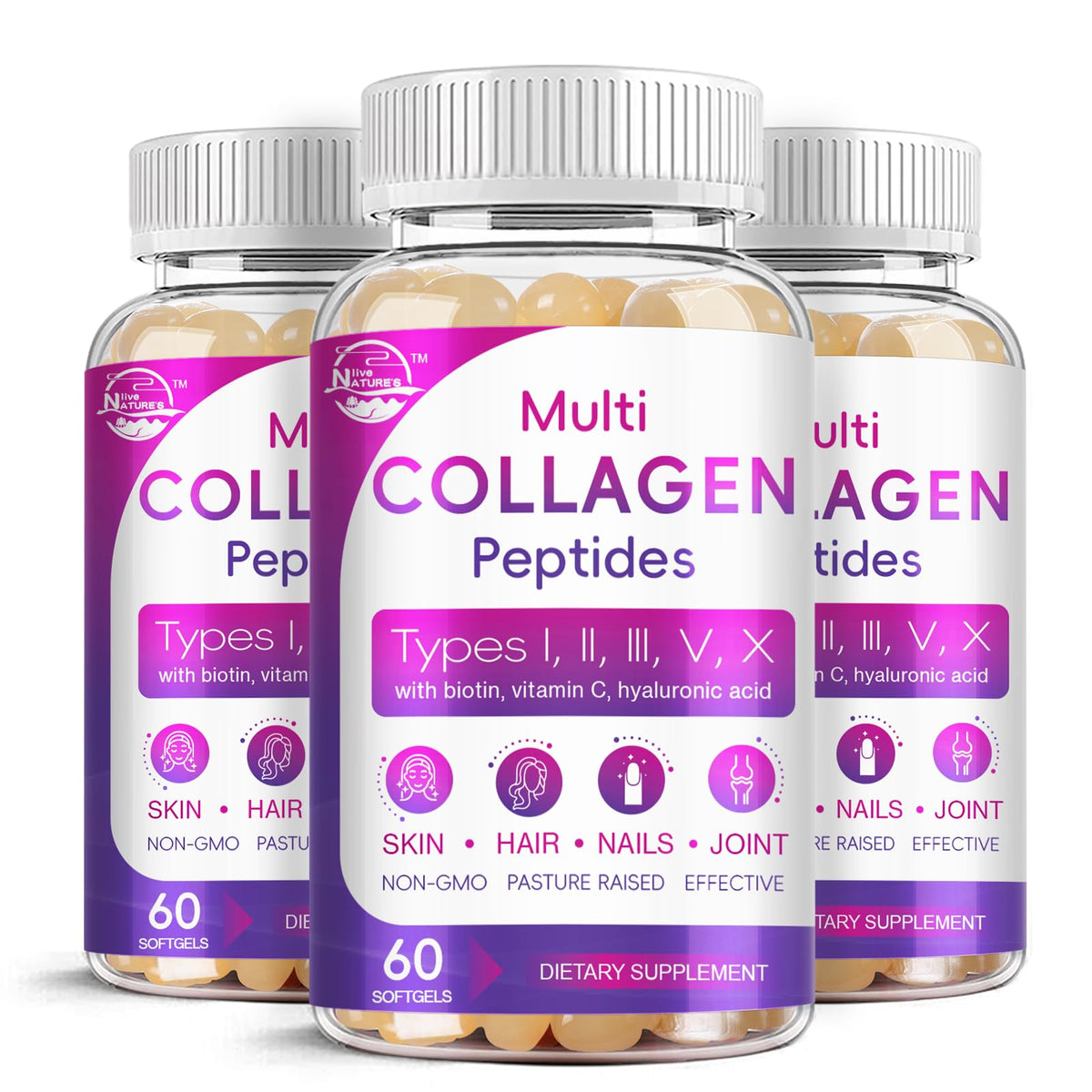Nature's Live multi collagen benefits
