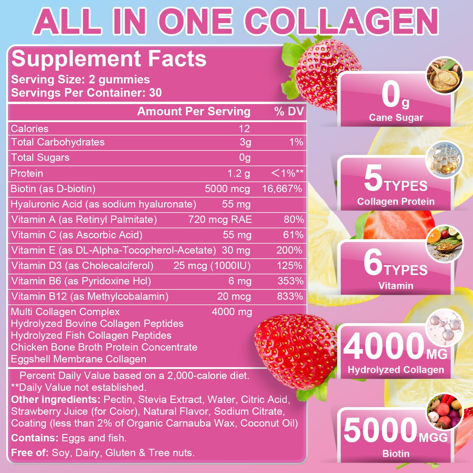 Nature's Live multi collagen powder