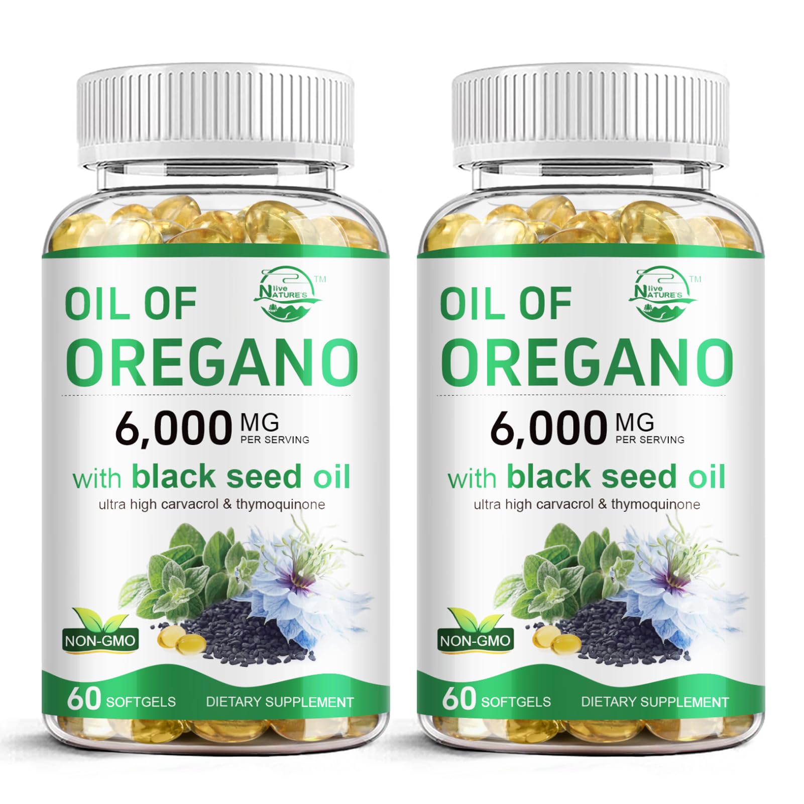 Nature's Live Oil of Oregano benefits