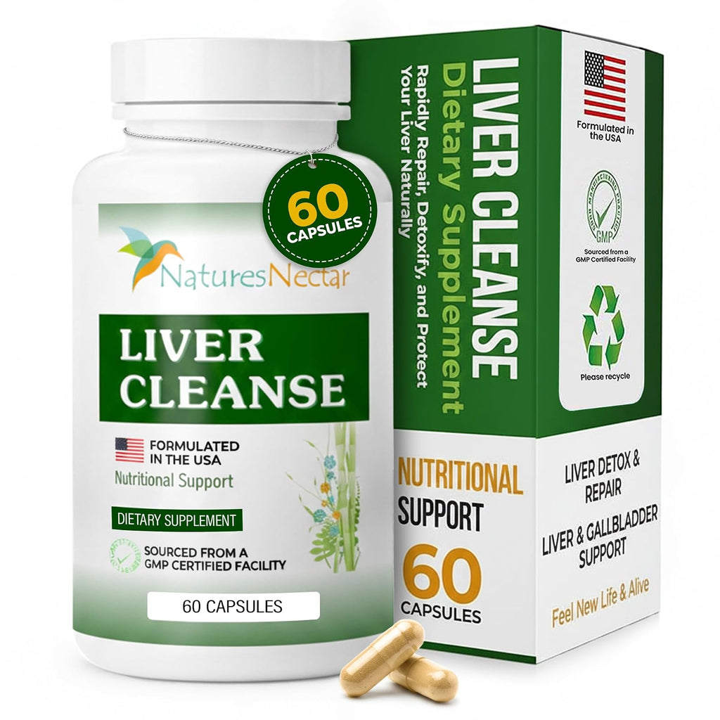 Nature's Nectar liver cleanse capsules